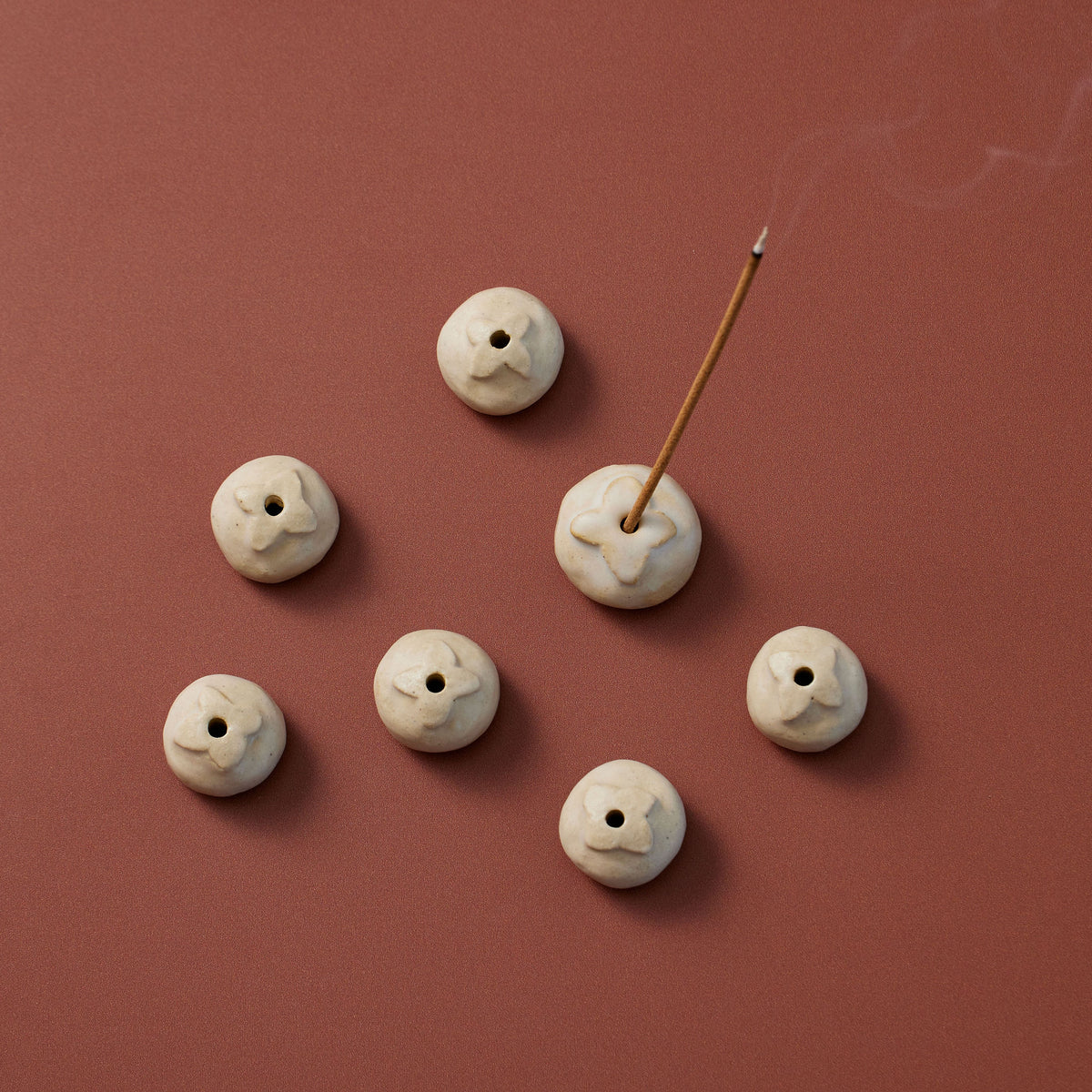 Ceramic Persimmon Incense Holder – House of San San